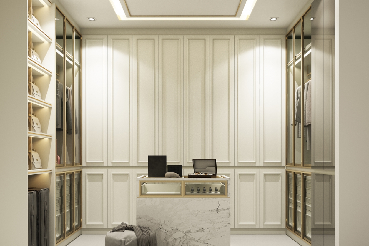 Interior Digital Designs : Walk-in Closet Design